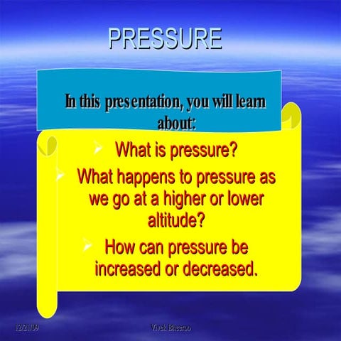 Pressure | PPT