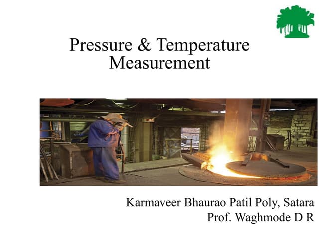 Pressure measurement | PPT
