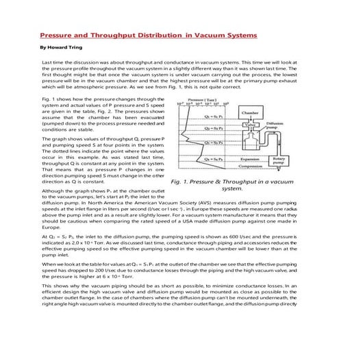 Vacuum system | PPTX
