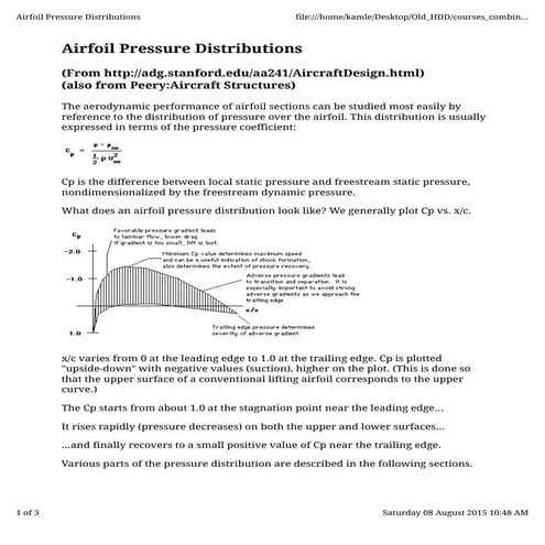Pressure distribution | PDF
