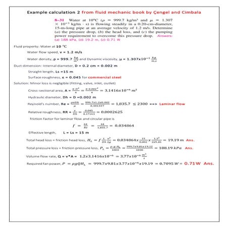 Belt conveyor example calculation | PDF