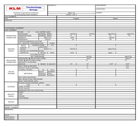 Pressure relief valve_data_sheet_rev01 | PDF