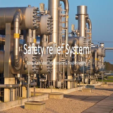 Pressure Safety & Relief Conventional and Bellow Valves.pptx