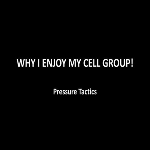 Pressure Tactics | PPT