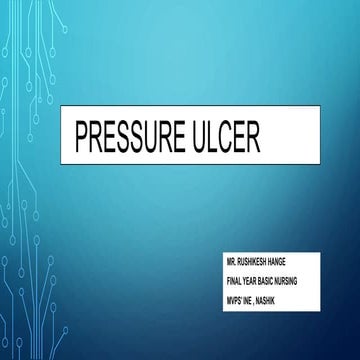 Pressure Ulcer......................pptx