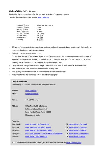 Design of End Closure in pressure vessel | PPTX