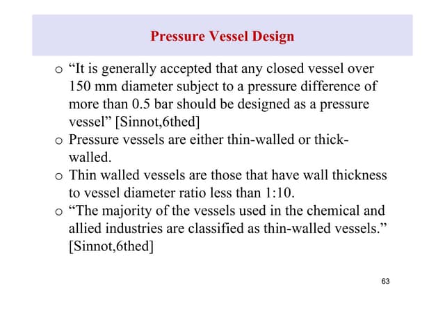 Design of pressure vessel | DOC