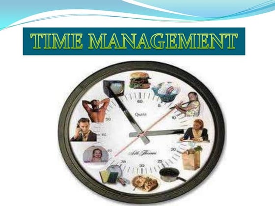 Various Time Management Techniques Pptm Pdf