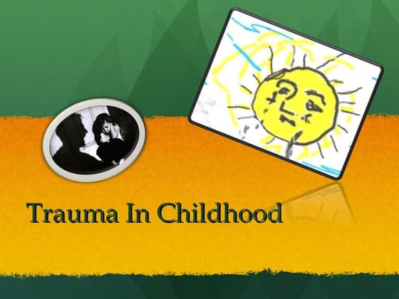 Childhood trauma in the classroom brochure | DOCX