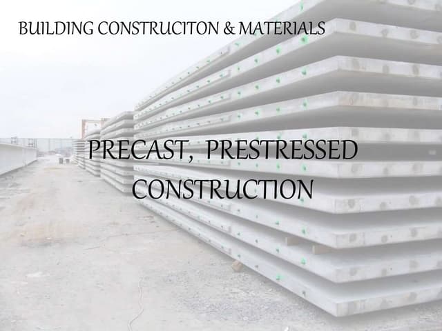 Precast-concrete Details | PDF