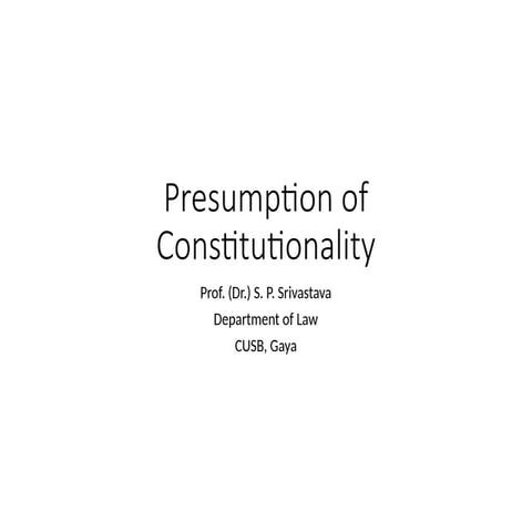 Presumption of Constitutionality presentation.pptx