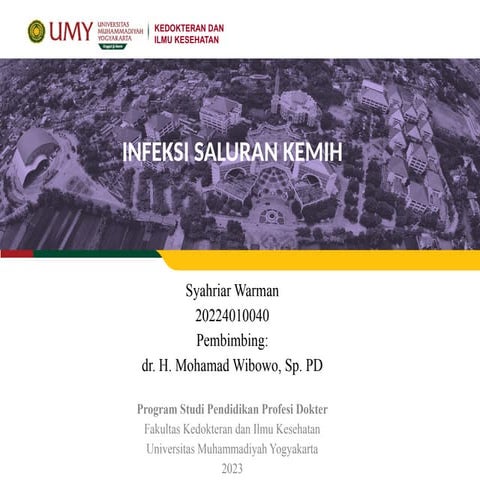 PRESUS_ ISK,.pptx infeksi saluran kemih. | PPTX