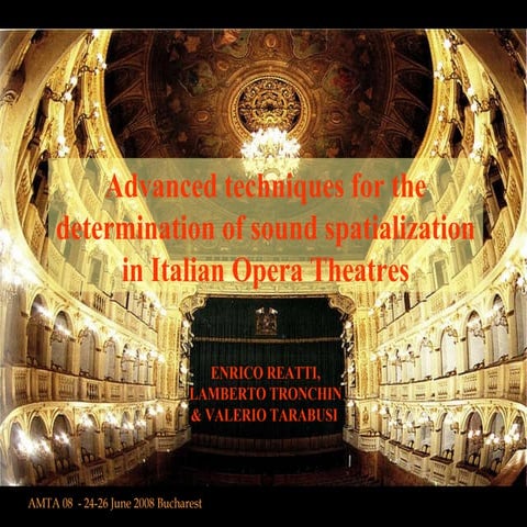 Open air theater | PPTX