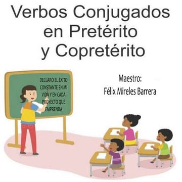 PRETÉRITO Y COPRETÉRITO | PPTX