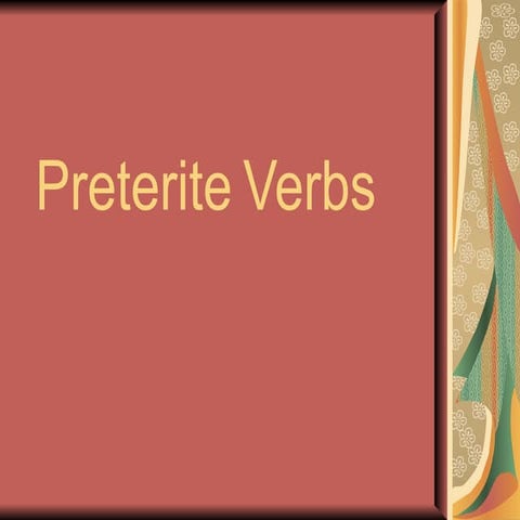 Irregular verbs | PPT