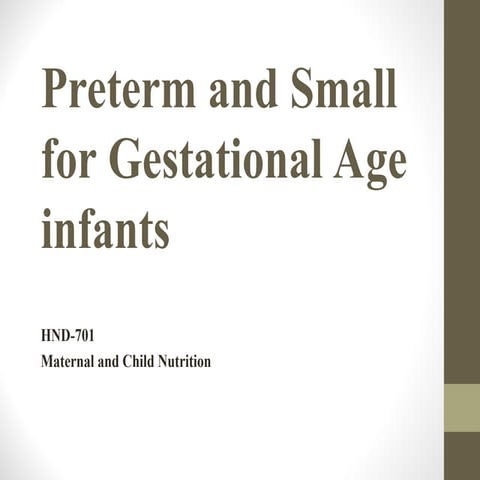 Preterm and SGA infants.ppt.................................... | PPT