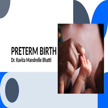 PRETERM BIRTH (Obstetrics and Gynecology).pptx