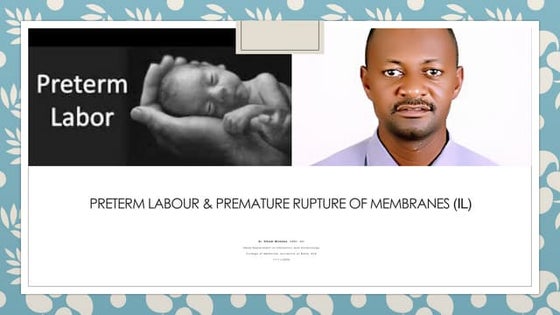 PRE TERM LABOUR | PPTX