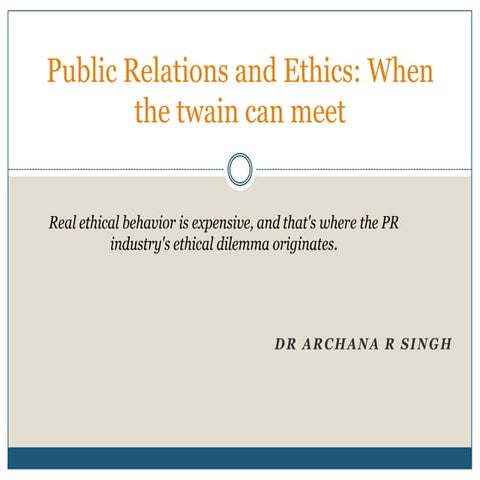 Pr ethics | PPTX