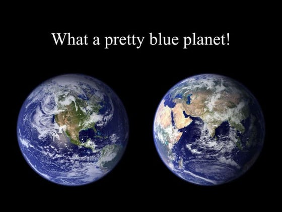 Pretty Blue Planet | PPT