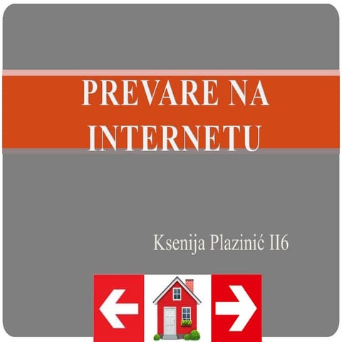 Prevare na internetu | PPSX
