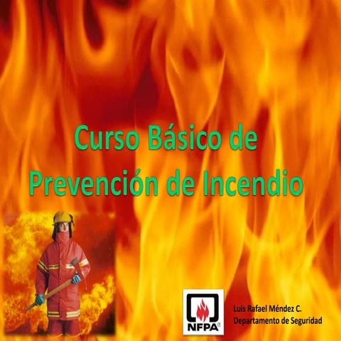 Prevencion de incendio | PPT