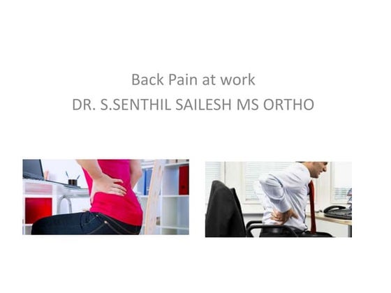 Back Pain | PPT