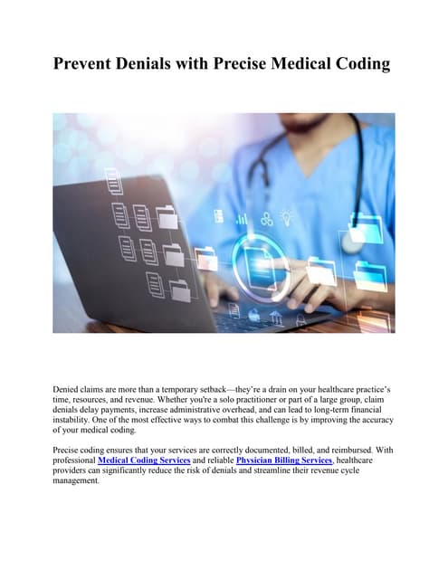Medical Coding Best Practices: Avoiding Common Errors | PDF