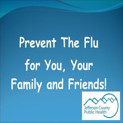 Prevent Flu Young Audience | PPT