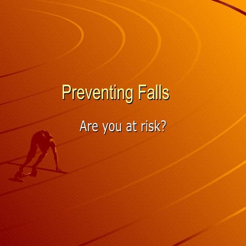 Preventing falls | PPT