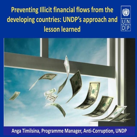 Preventing illicit financial flows from the developing countries undp's ...
