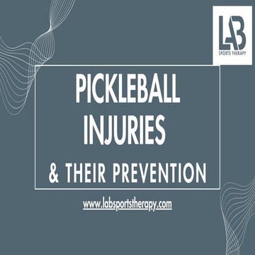 Preventing Pickleball Injuries & Treatment | PDF