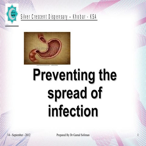 Preventing the spread of infection | PPT