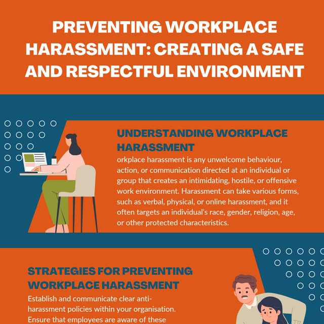 Preventing Workplace Harassment Creating a Safe and Respectful ...