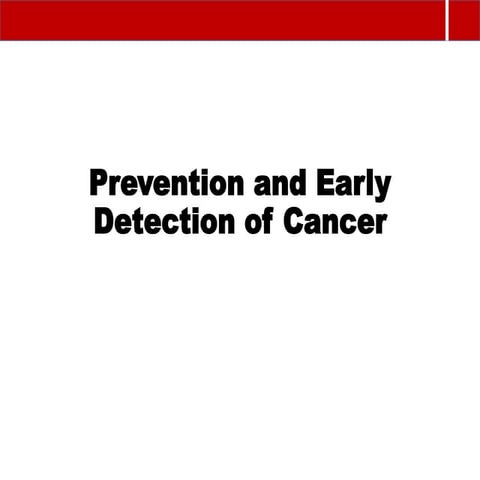 CANCER | PPT