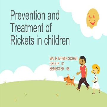 Prevention and Treatment of Rickets in children.pptx
