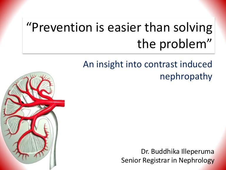 Prevention is easier than solving the problem
