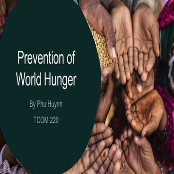 Prevention of World Hunger.pptx