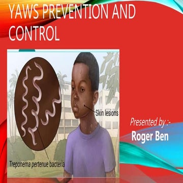 Prevention of yaws roge ppt | PPTX