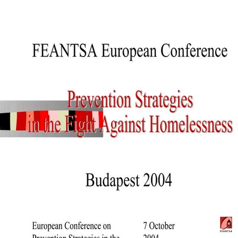 Prevention strategies in the fight against homelessness | PPT