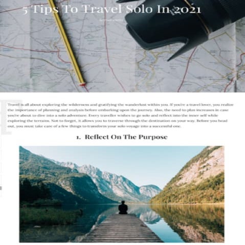 5 Tips to travel Solo in 2021 | PDF