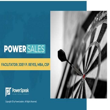 Preview power sales | PPT