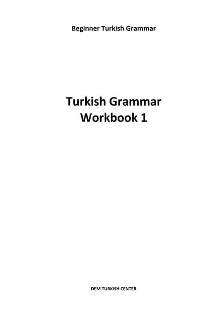 Turkish Reading Books - Turkish fairy Tales 1 (Beginner) | PDF