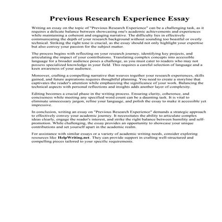 Previous Research Experience Essay.pdf
