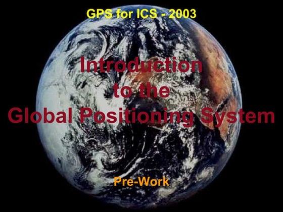 Global Positioning System | PPTX