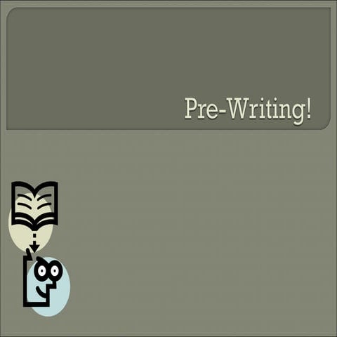 Pre writing for week 3 challenge question | PPT
