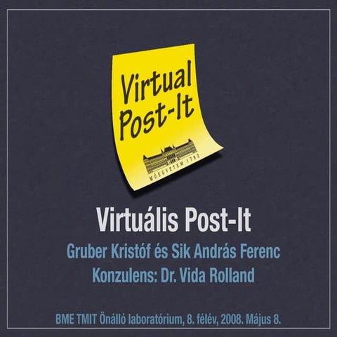 Virtuális Post-It | PDF