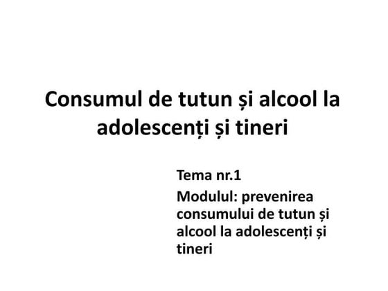 Efectele fumatului Prezentare Powerpoint | PPT
