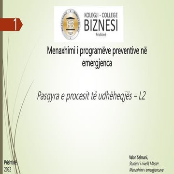 Prezantim- Menaxhimi i planeve preventive.pptx | Free Download