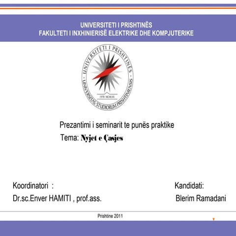 Prezantimi per nyjet e casjes | PPT